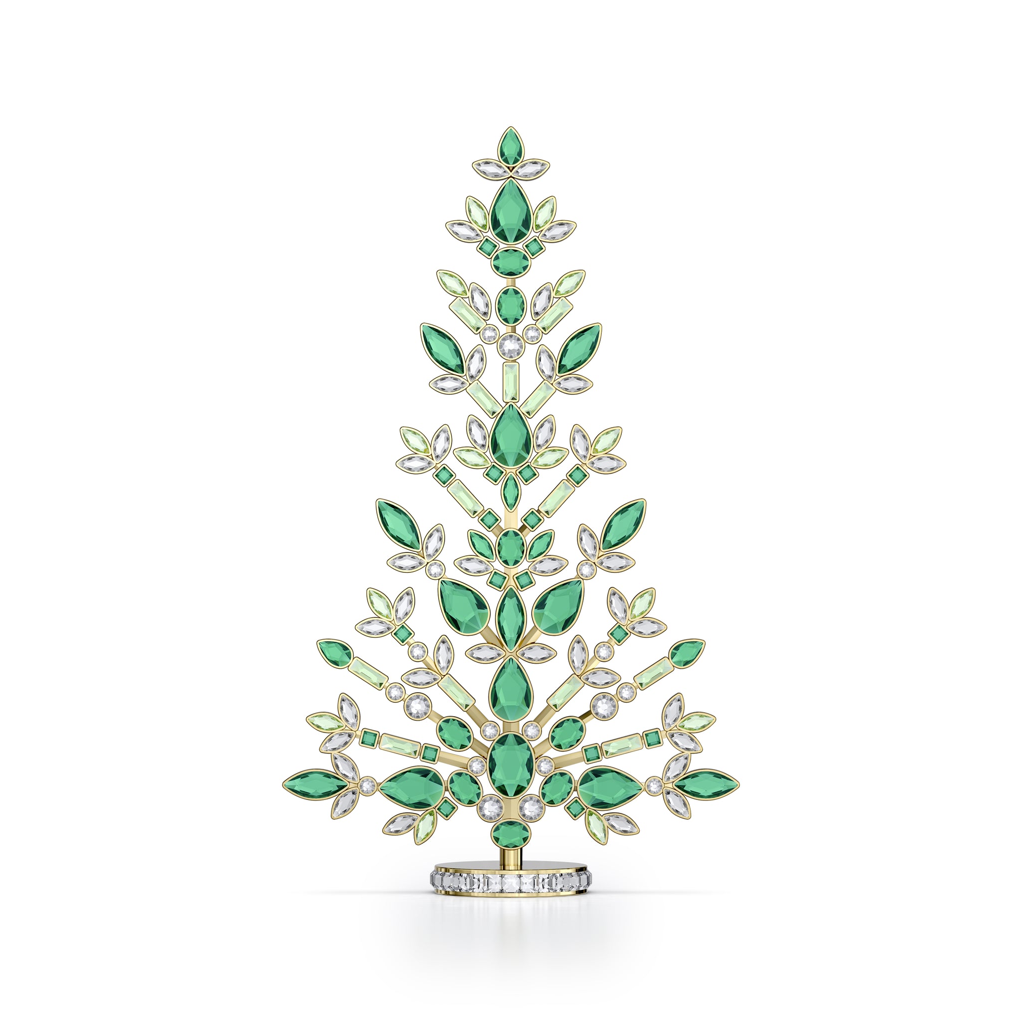 Swarovski Gema Holiday Tree, Green