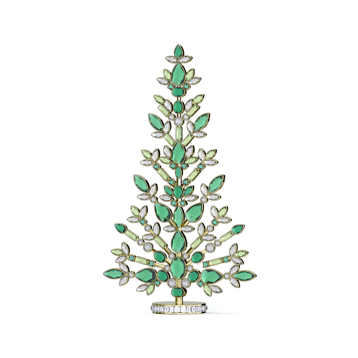 Swarovski-Gema Holiday Tree, Green - 5691040 | Kristal Kutu